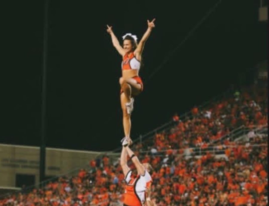 Oklahoma State cheerleader turned teacher goes viral online for cheer video
