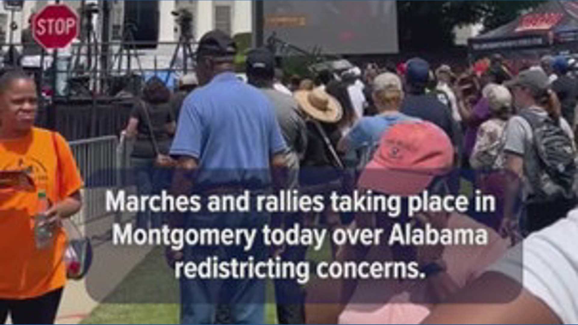 Marches and rallies taking place in Montgomery today over Alabama ...
