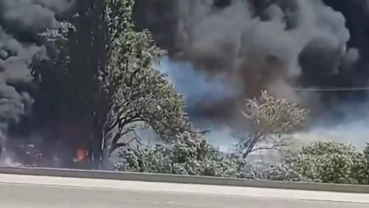Corral Fire: New wildfire erupts in Los Angeles County, California ...