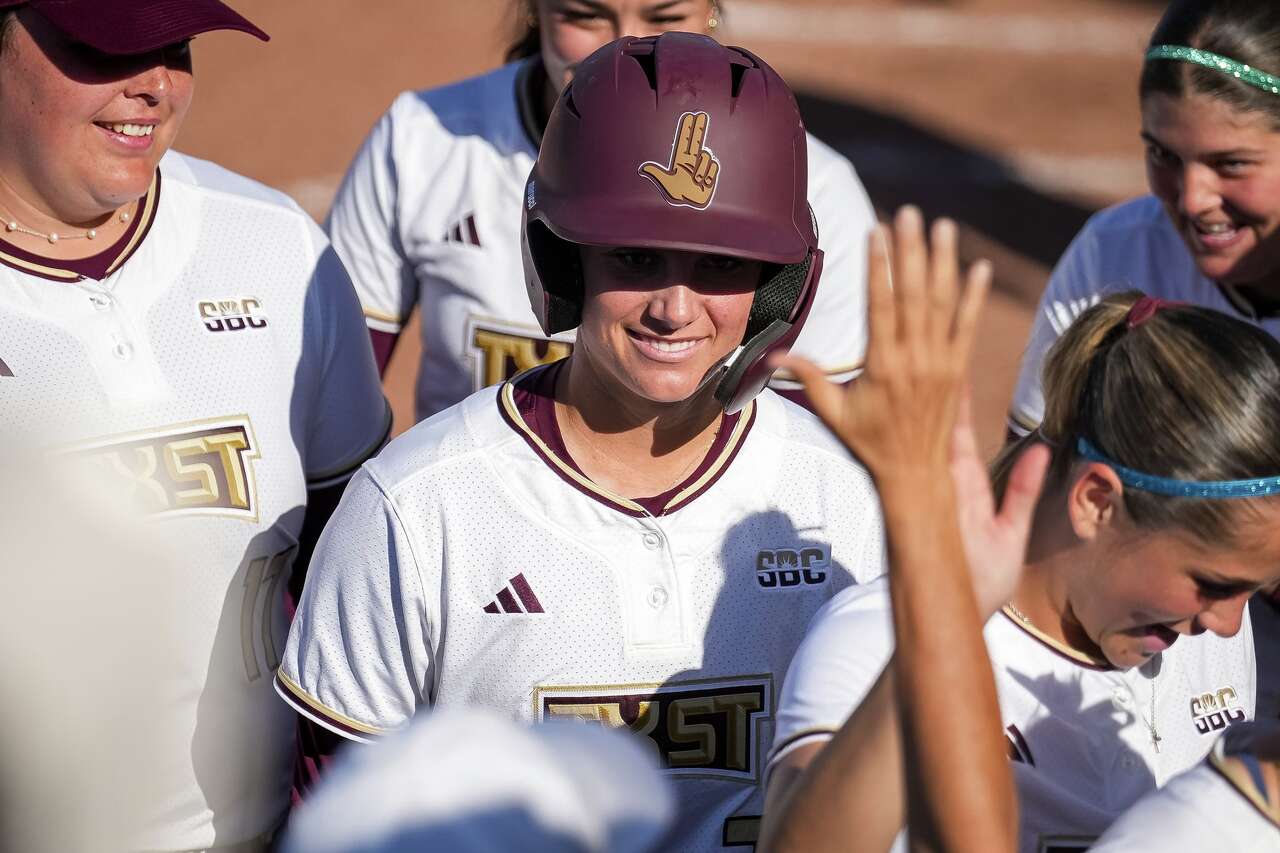 Gainesville Regional softball: Texas State shuts down Florida A&M, to ...