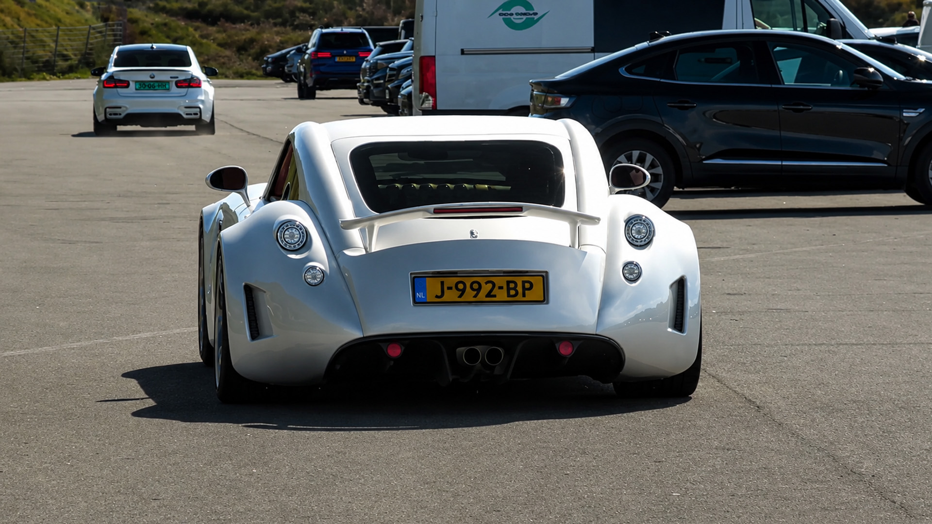 A rare Wiesmann GT that stands out instantly