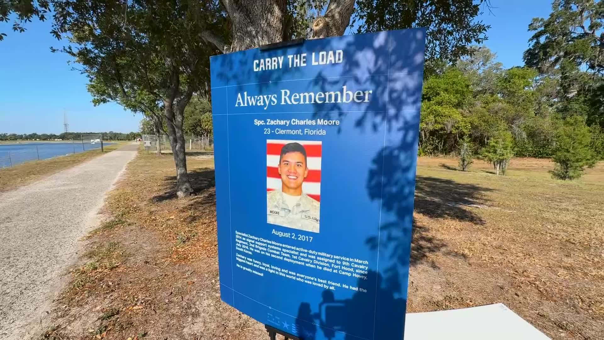Dozens walk for 'Memorial May' Carry the Load walk in Tampa
