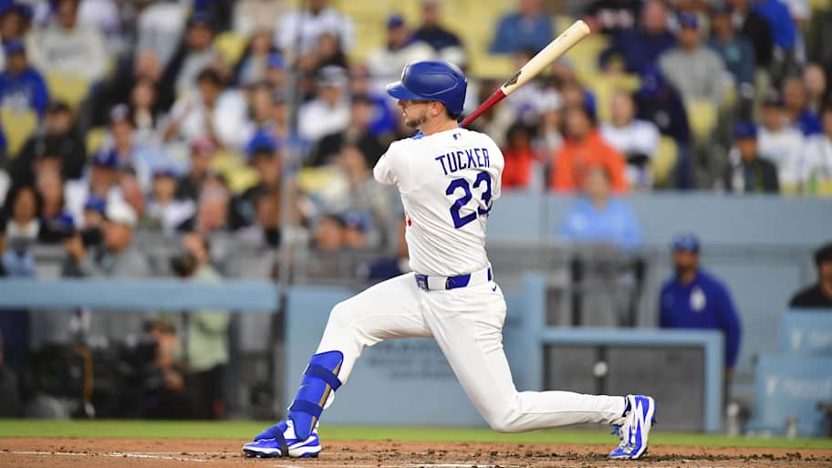 Dodgers lineup vs Angels: Kyle Tucker out, Alex Call starting