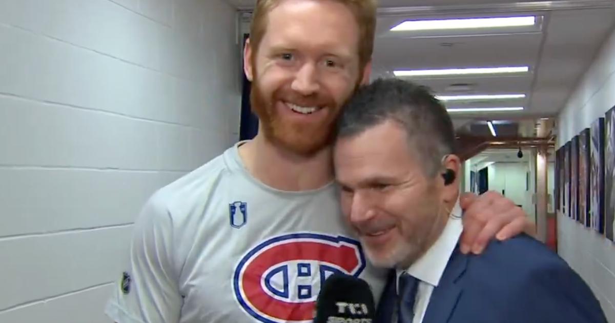 L’émouvante accolade de Mike Matheson à Renaud Lavoie : « On est ...