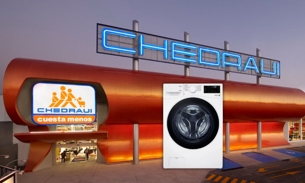 Chedraui rebaja lavasecadora LG de carga frontal con descuento: con ...