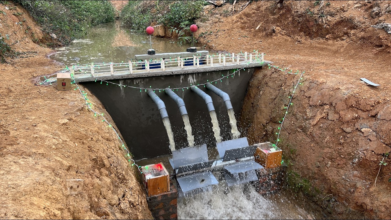 Make your own hydroelectric power