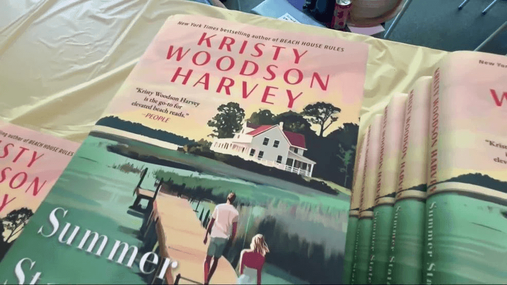 North Carolina author Kristy Woodson Harvey visits Sneads Ferry library