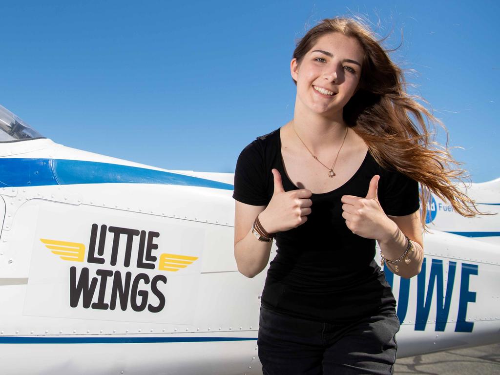 Aussie teen makes history with solo flight