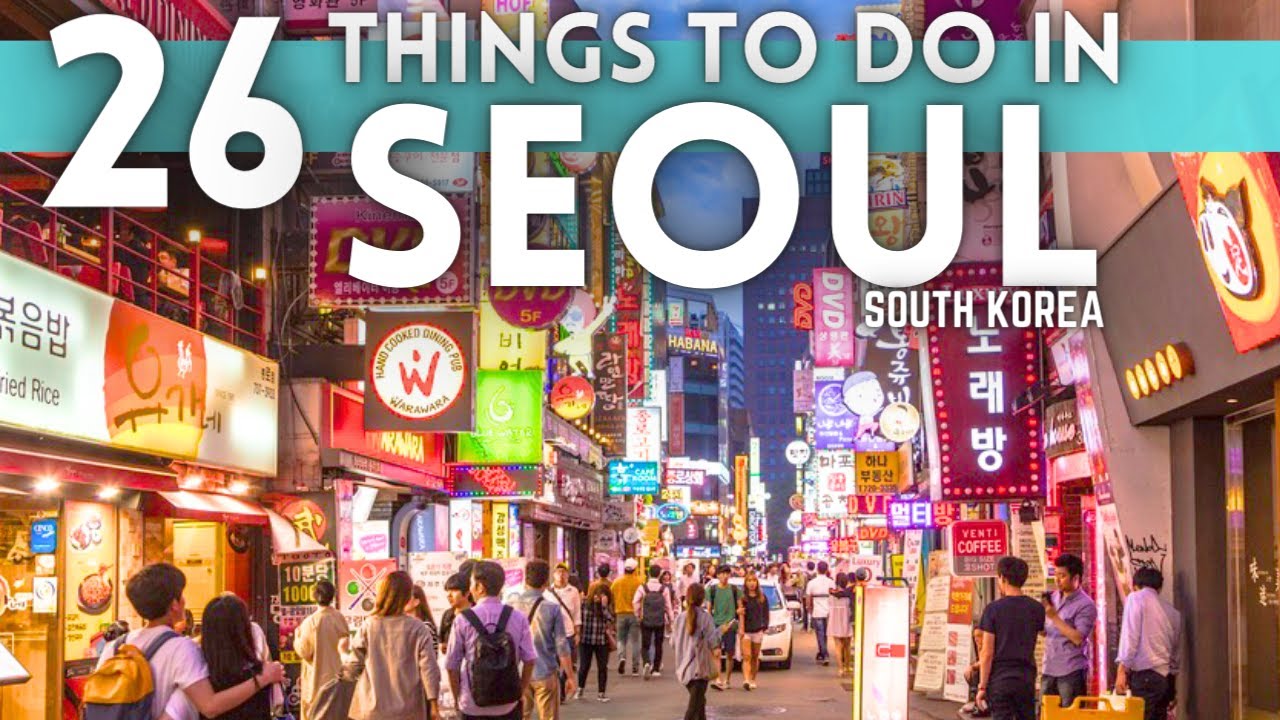 Best things to do in Seoul South Korea 4K