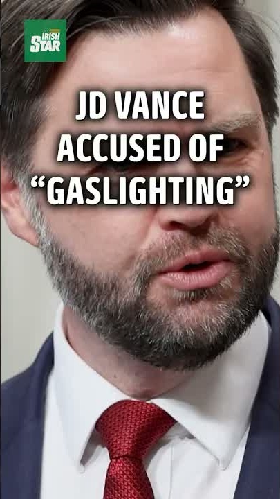 JD Vance accused of gaslighting Trump quote