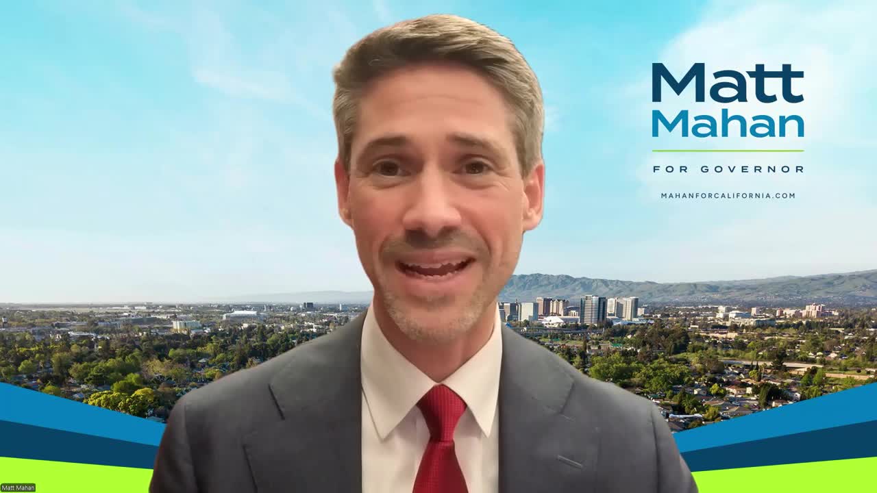Full interview: California gubernatorial candidate Matt Mahan