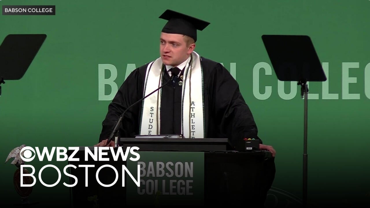 Babson College graduate Jake Thibeault shares message of resilience in ...