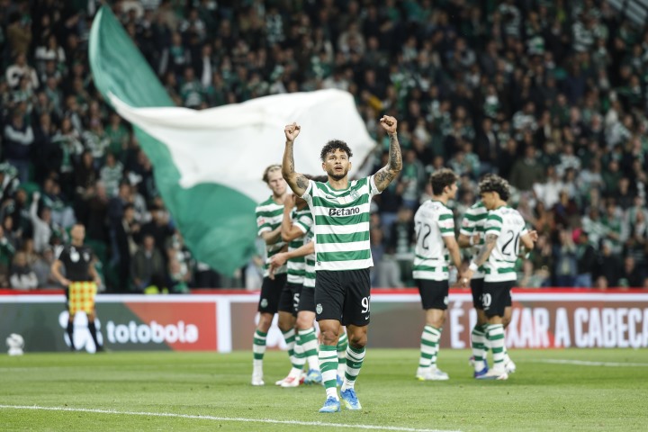 Sporting segura 'Champions' e deixa invicto Benfica em terceiro