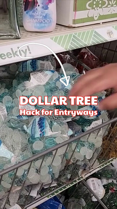 Stick 3 Dollar Tree brushes into concrete...