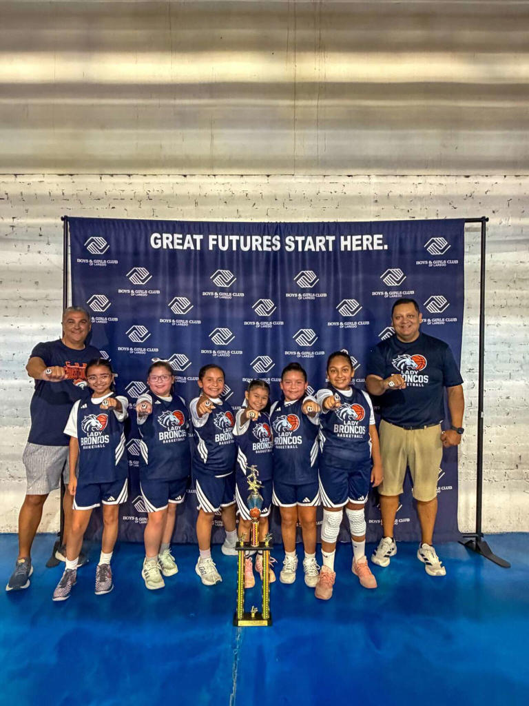 Lady Broncos win third-grade city title