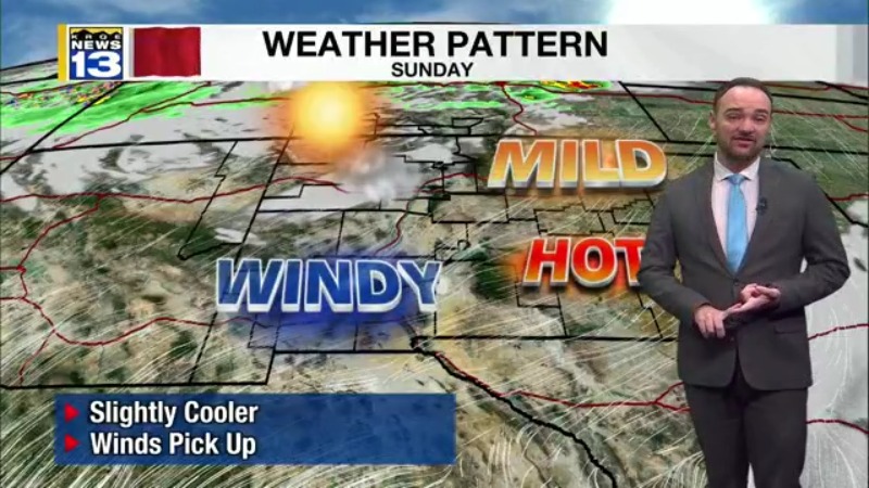 Dry, hot, and windy weather continue to move through New Mexico