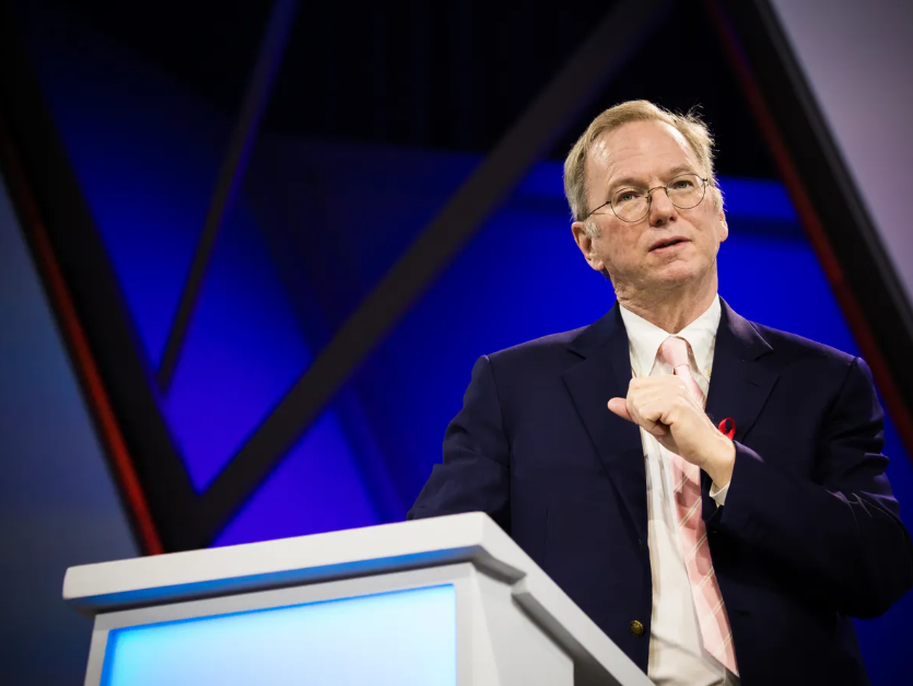 Former Google CEO Eric Schmidt wants you to stop writing codes, says ...