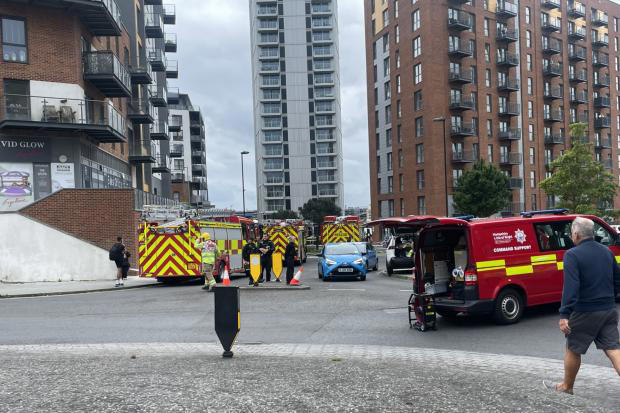 Major emergency response descends on Southampton street after high rise ...