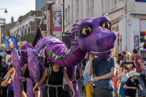Competition launched to create 'Beast of Basingstoke' for festival parade
