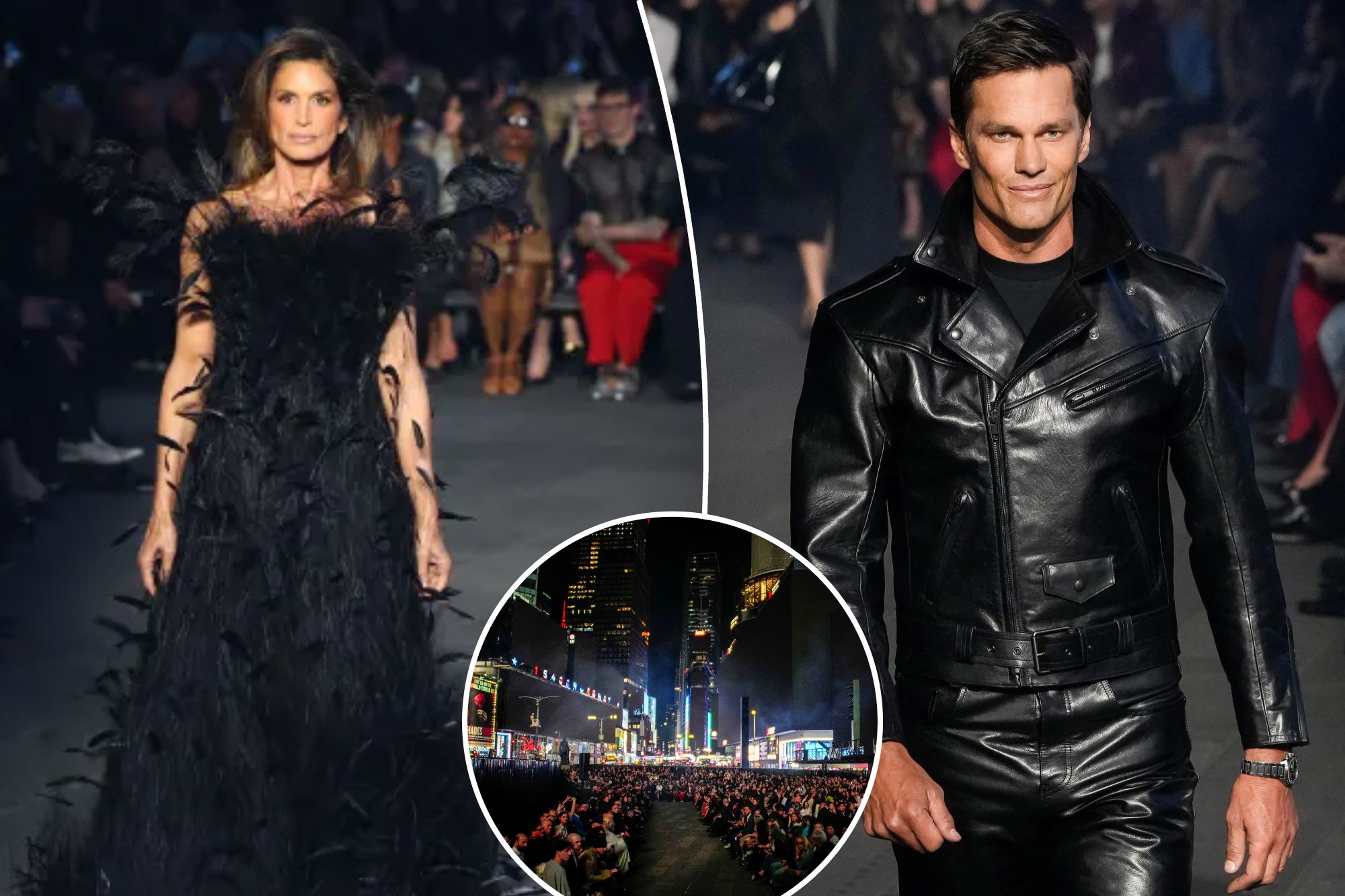 Gucci transforms Times Square into runway as label debuts new ...