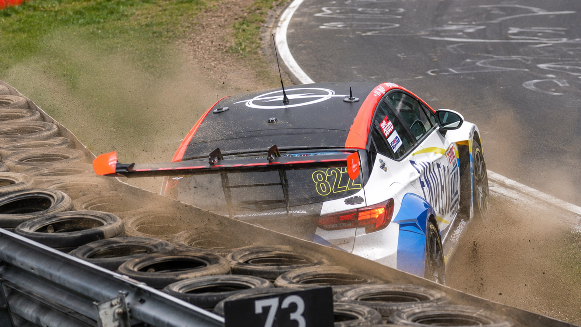 Nürburgring chaos turns aggressive corner attack into disaster