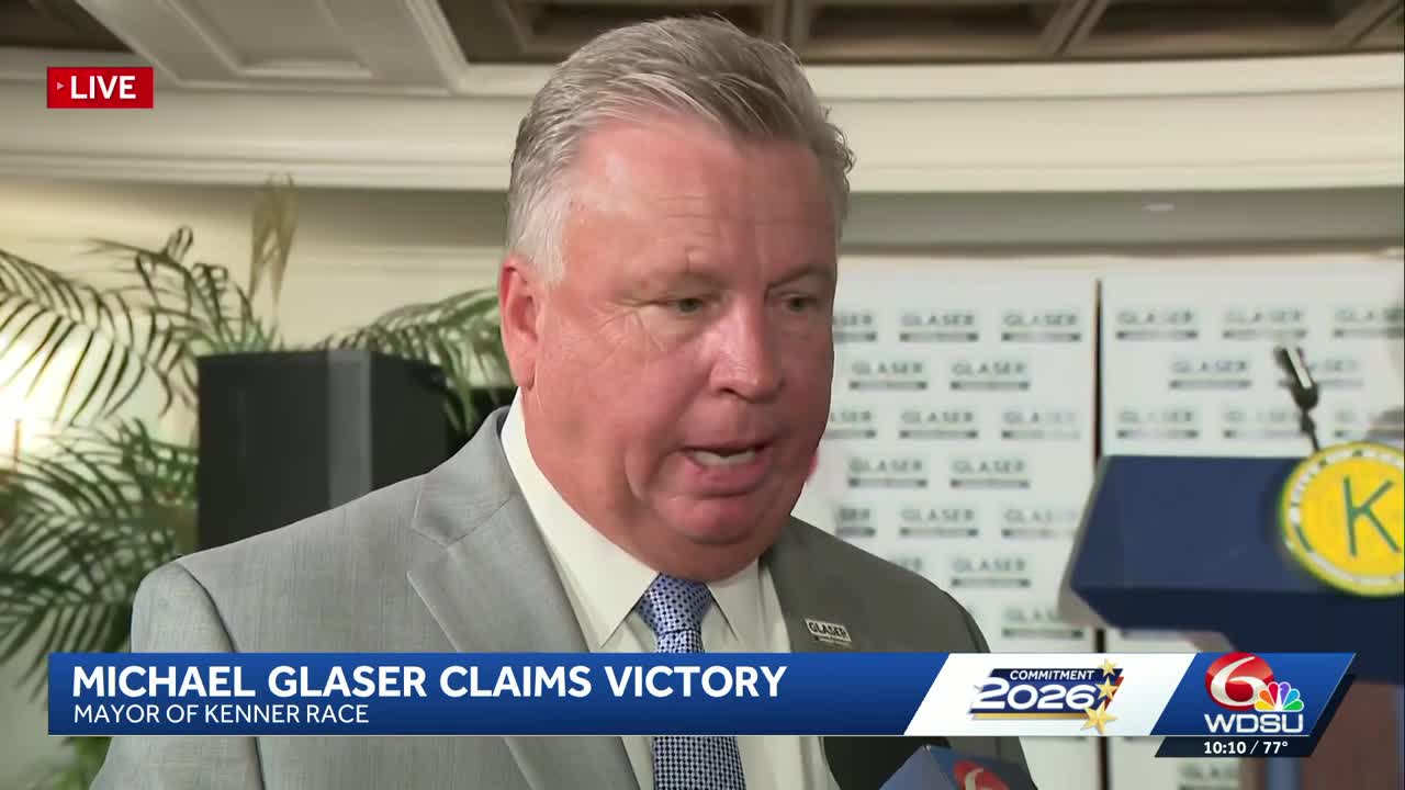 Michael Glaser projected to win second term as Kenner mayor