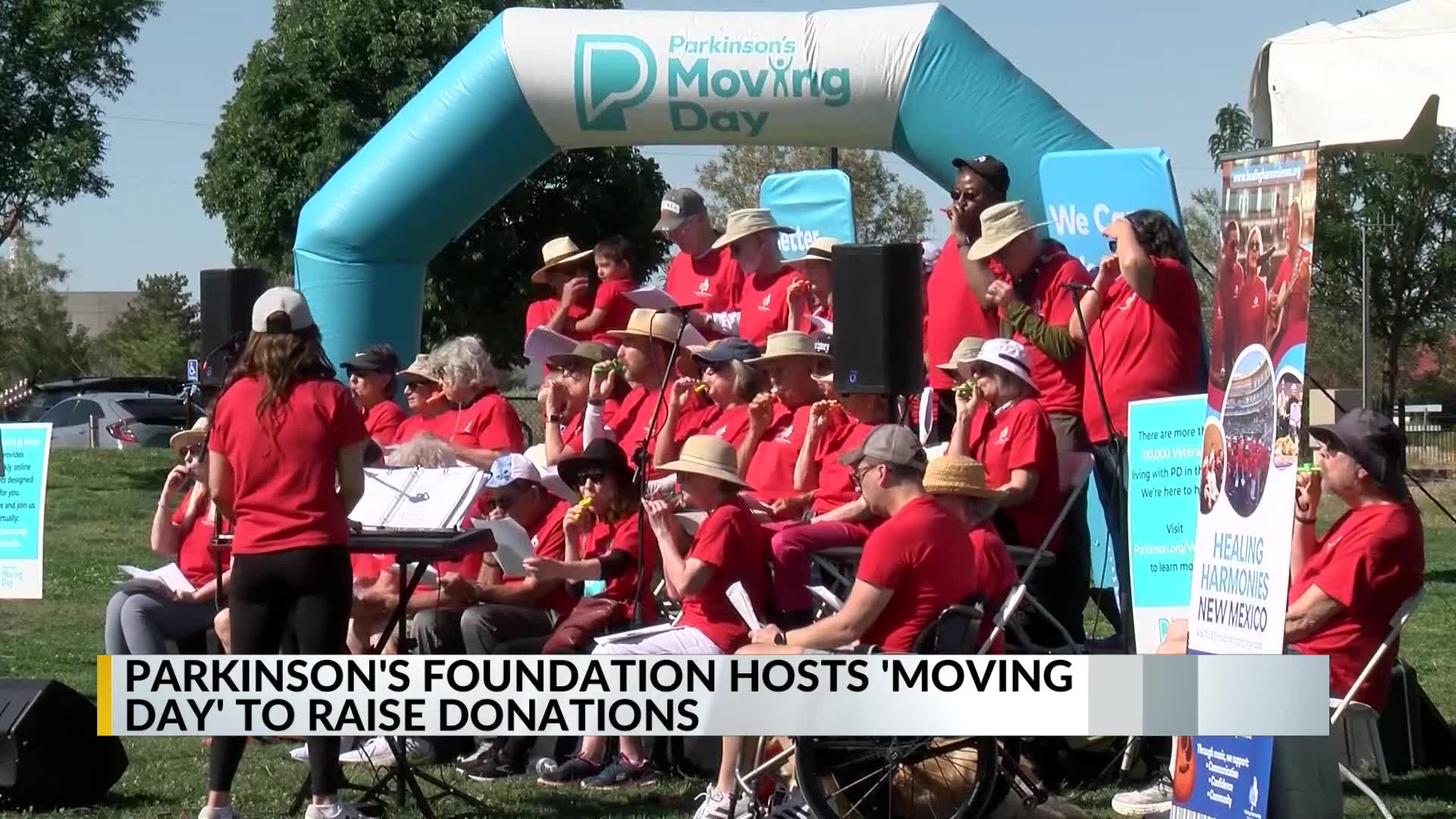 Parkinson's Foundation hosts 'Moving Day' to raise donations