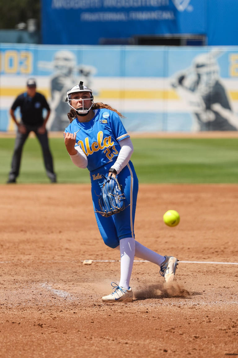 UCLA softball ace Taylor Tinsley shuts down South Carolina