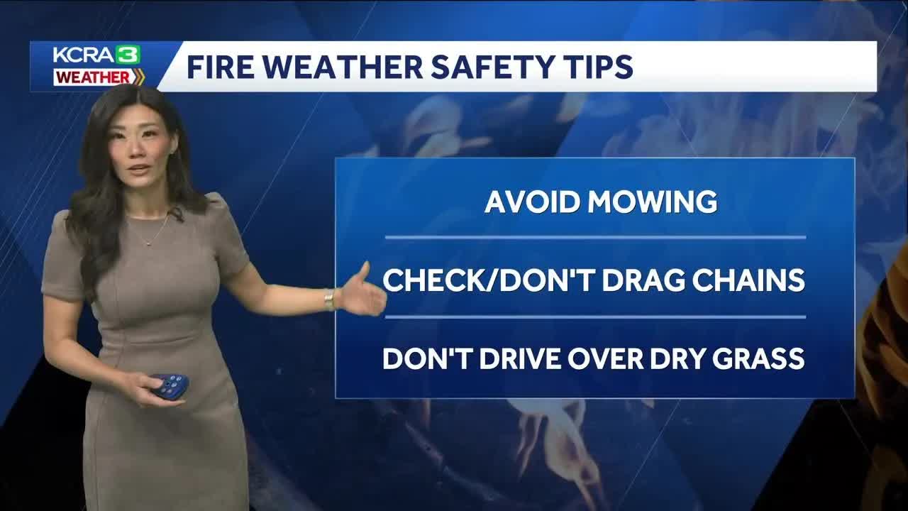 NorCal forecast: Windy Sunday brings high fire danger