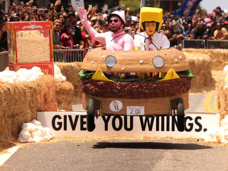 Photos: Red Bull soapbox derby racing