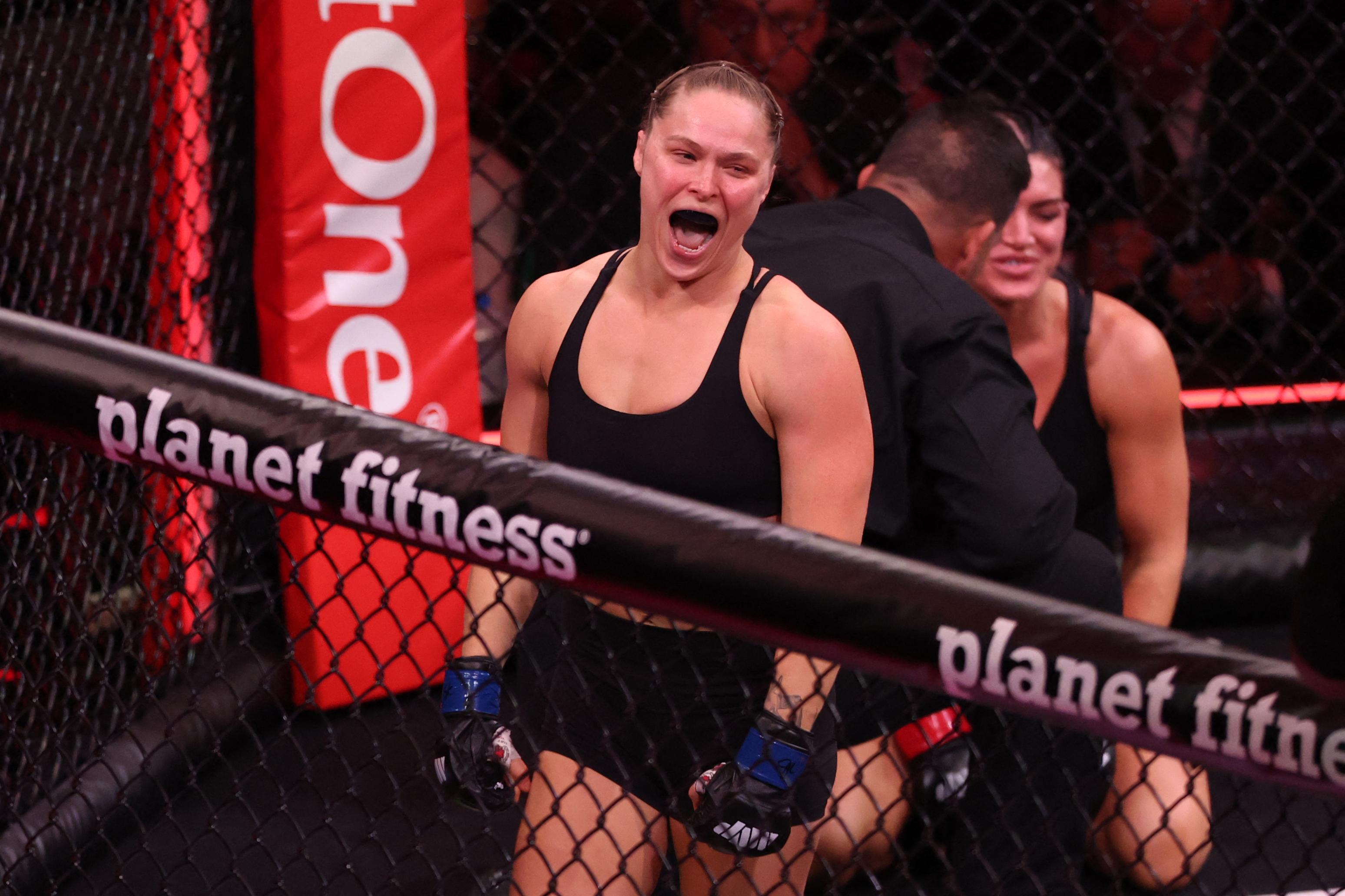 Ronda Rousey Vs Gina Carano Live Streaming Results Video Highlights
