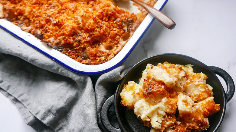 Cheesy funeral potatoes recipe