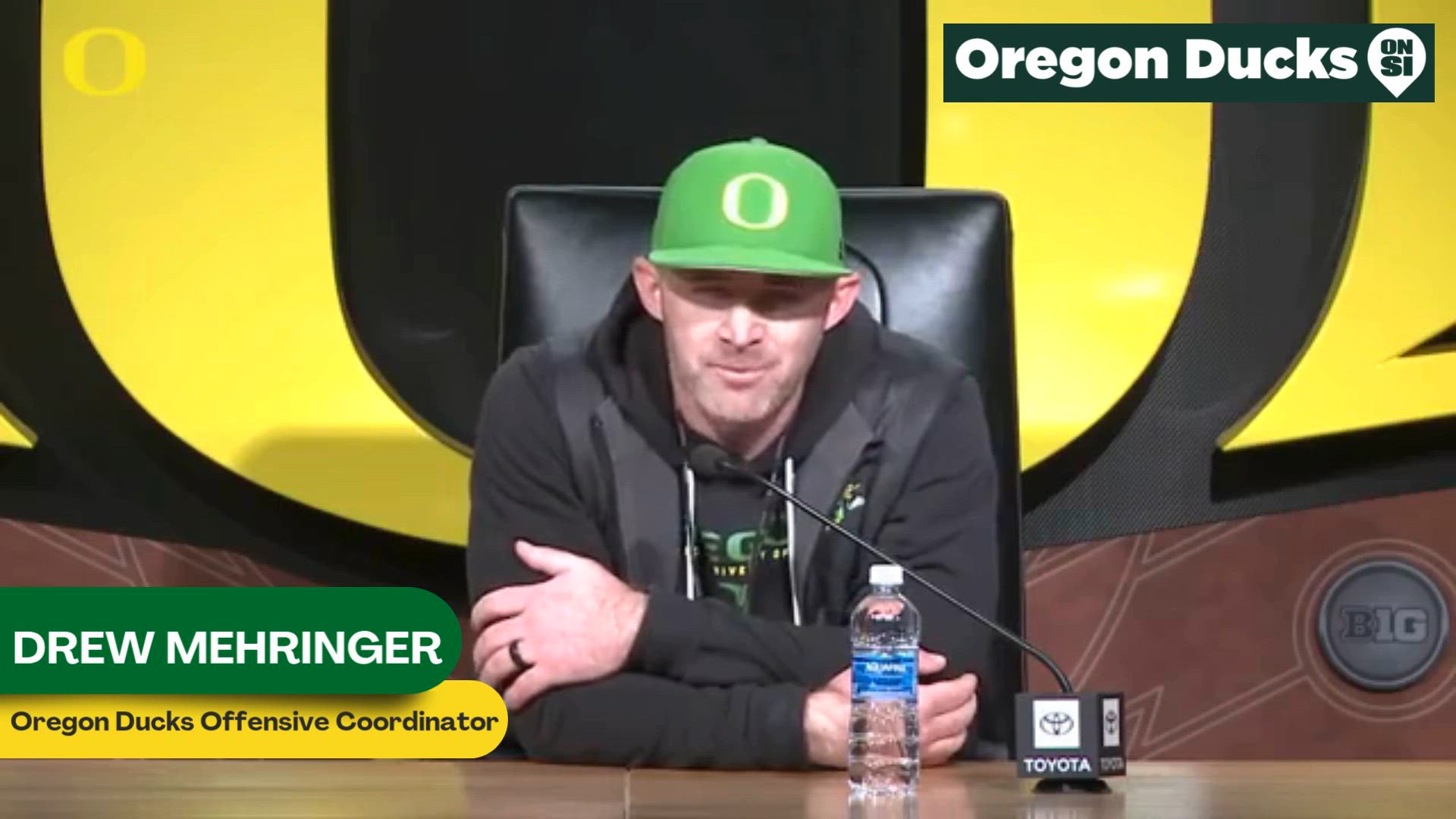 Oregon Ducks discuss wide receiver Gatlin Bair coming back