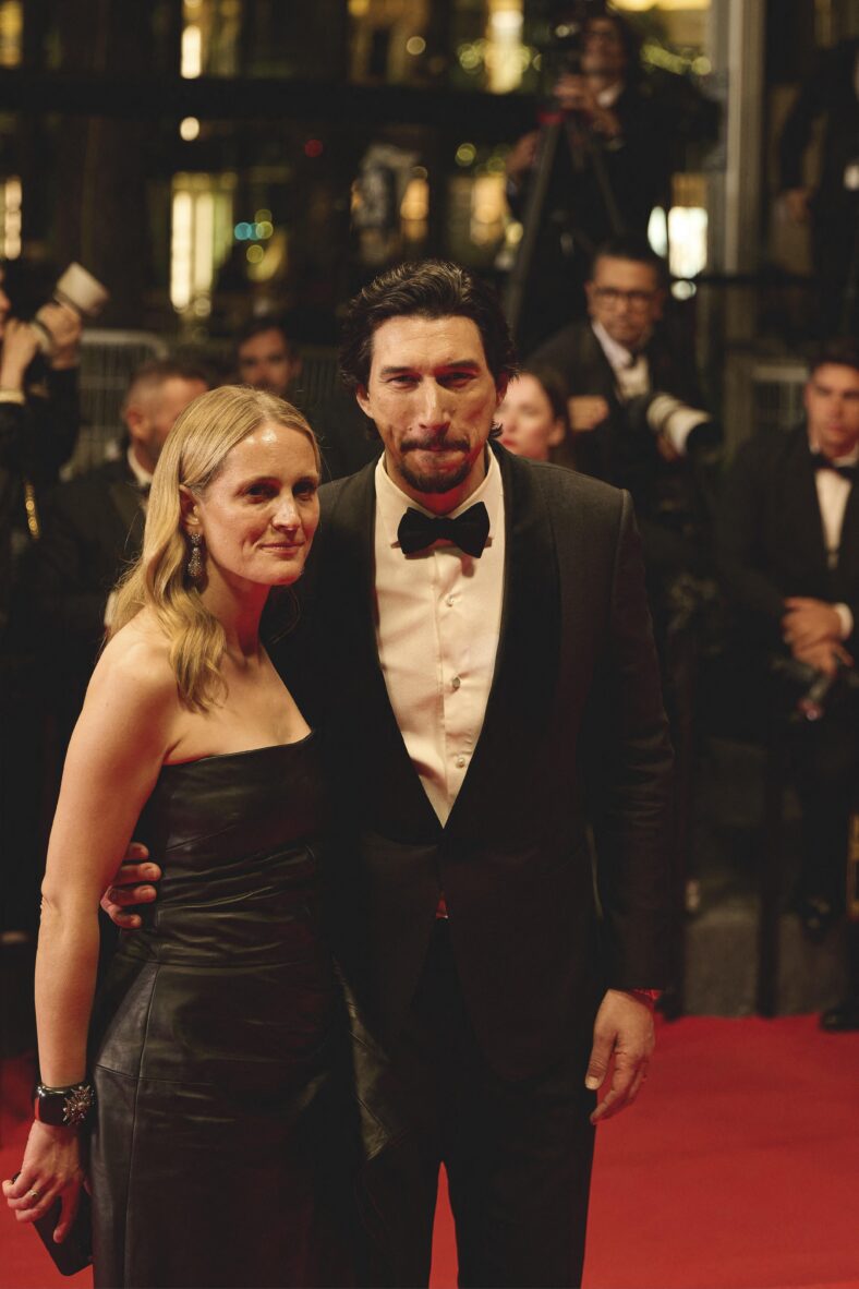 Adam Driver and wife Joanne Tucker hit Cannes red carpet for ‘Paper ...
