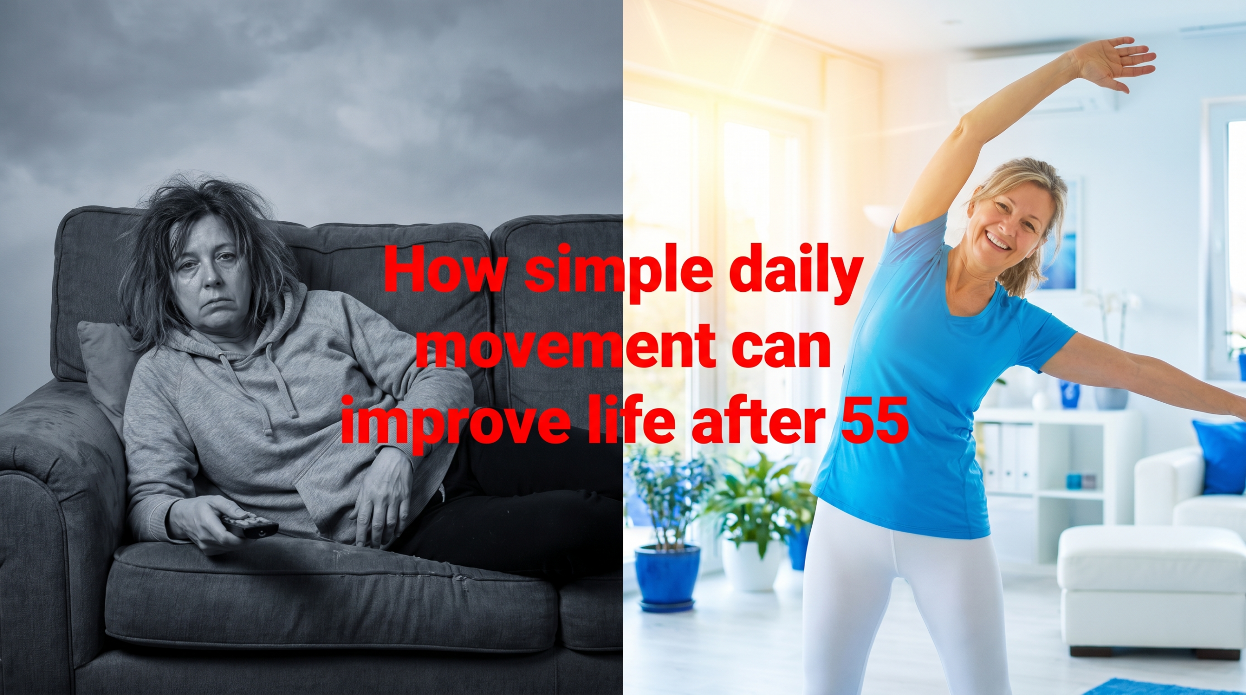 How simple daily movement can improve life after 55