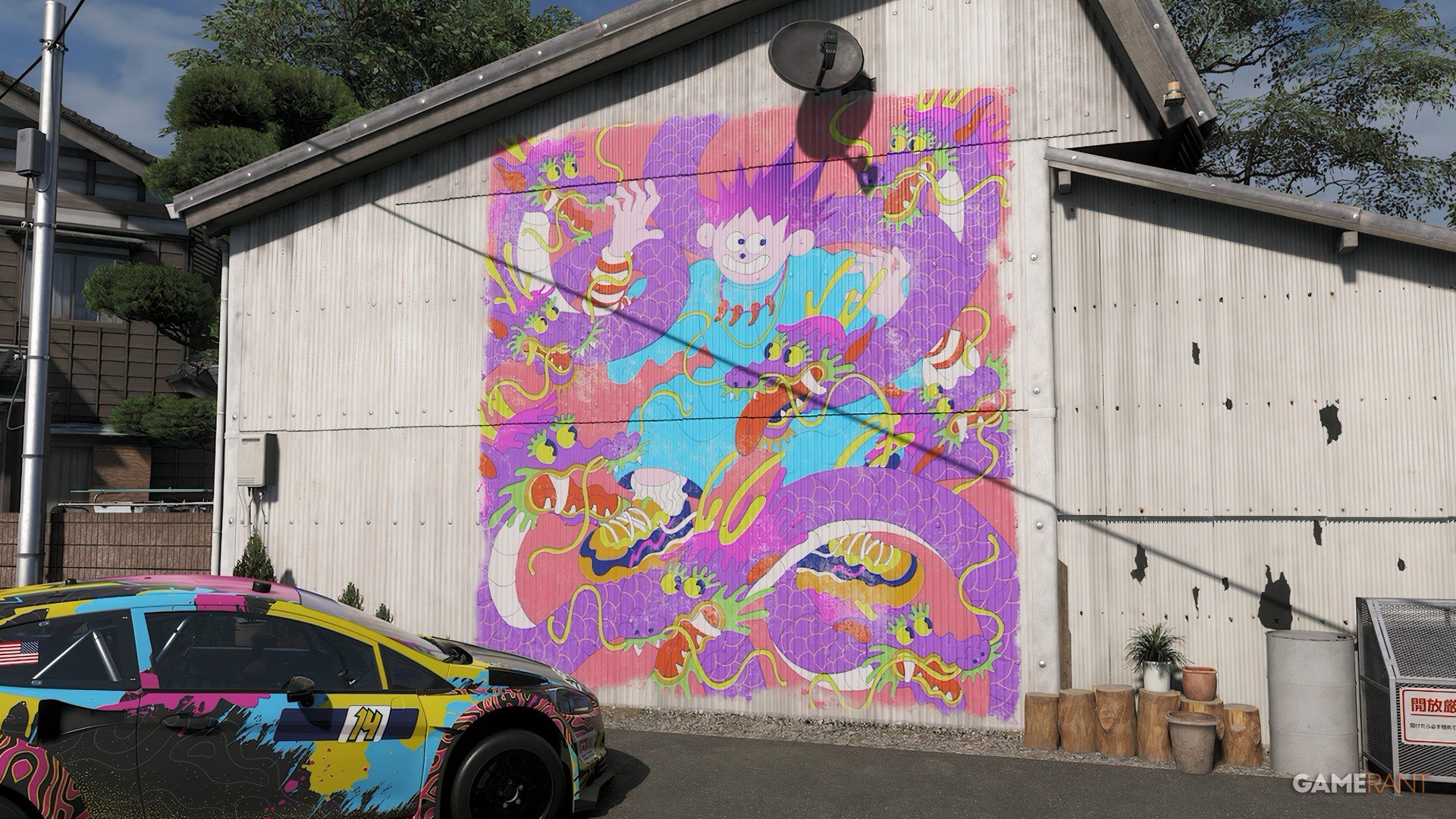 How to find Wakana Yamazaki mural in Forza Horizon 6