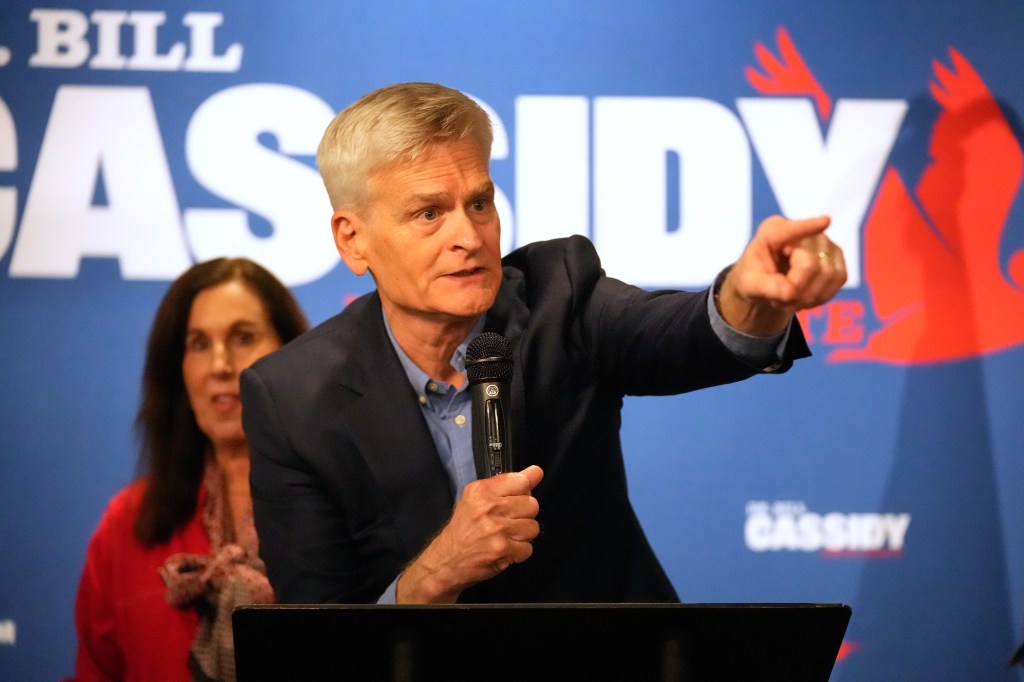 Republican Sen. Bill Cassidy — who voted to convict Trump — loses ...