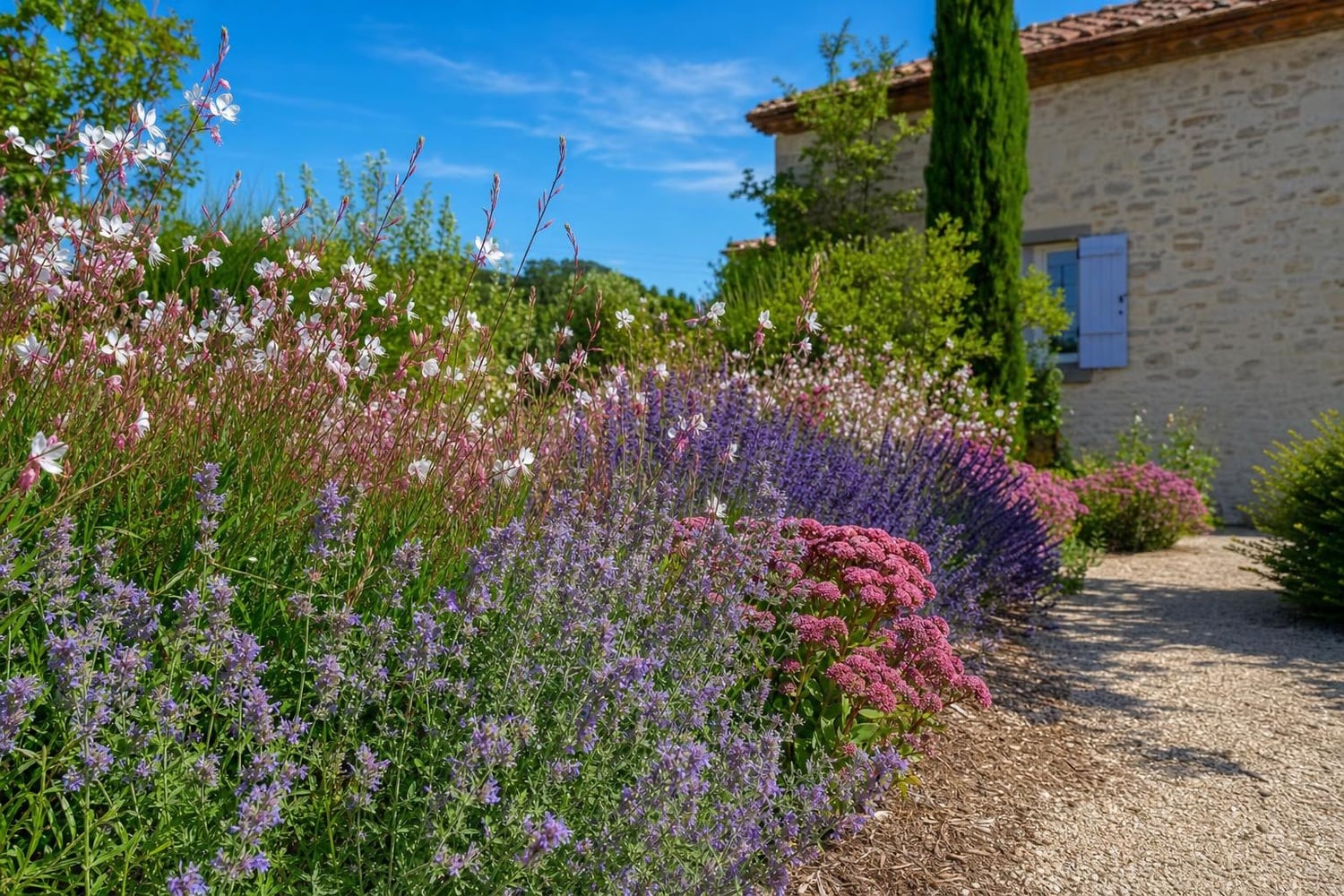 « Je fuyais le plein soleil » : lavande, rudbeckia, népéta gardent ce ...