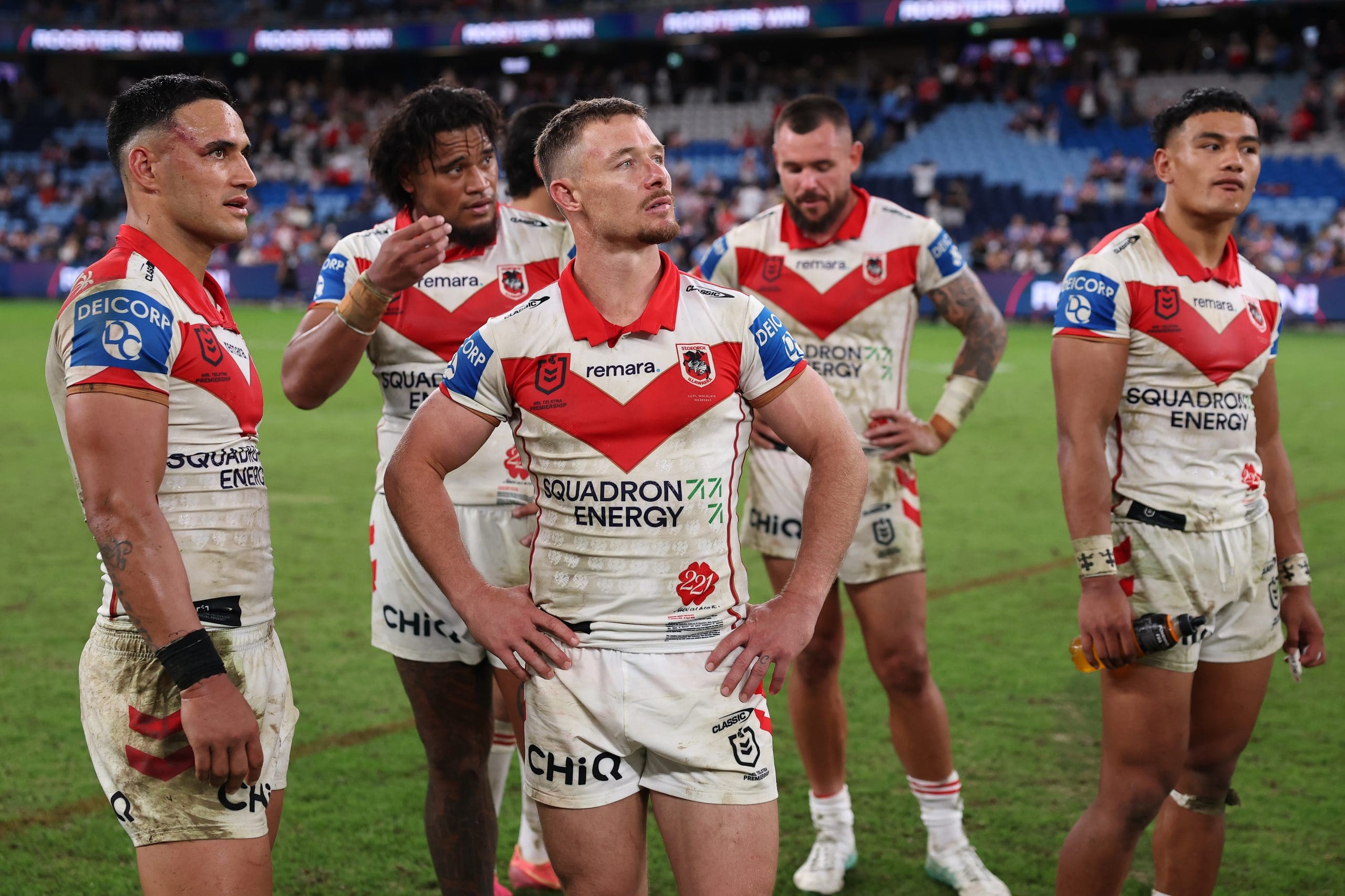 Damien Cook admits to being "filthy" after Dragons contract call