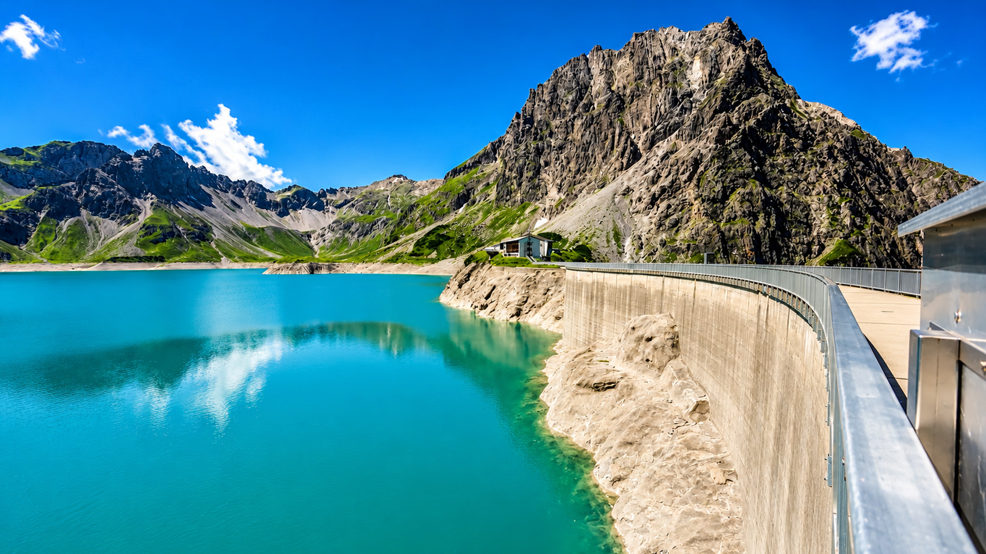 Discover Lünersee Austria on a stunning alpine lake walk (4K)