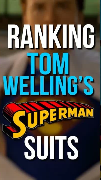 Ranking all of Tom Welling's SUPERMAN suits!