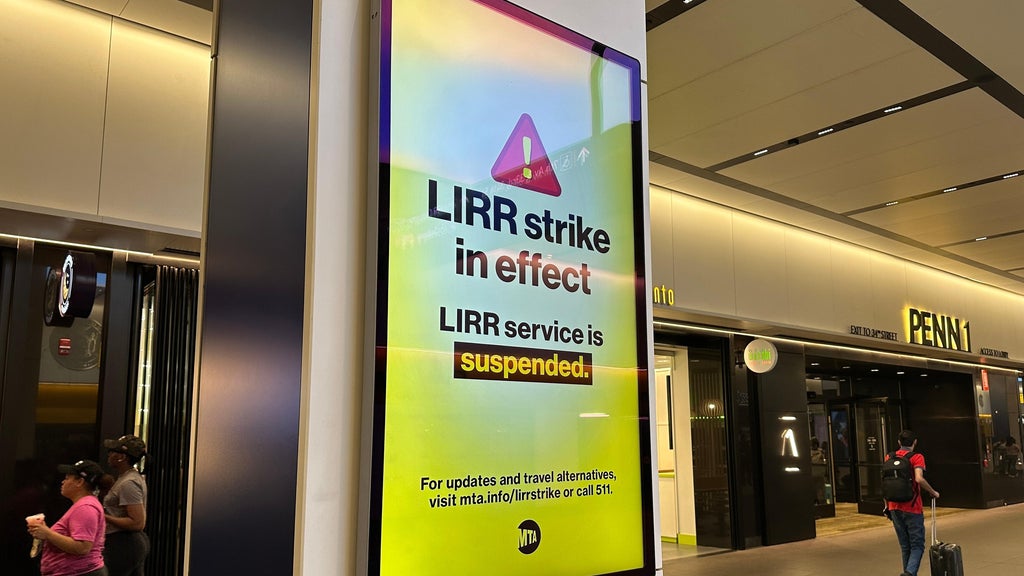 Long Island Rail Road strike leaving riders with marathon travel times ...
