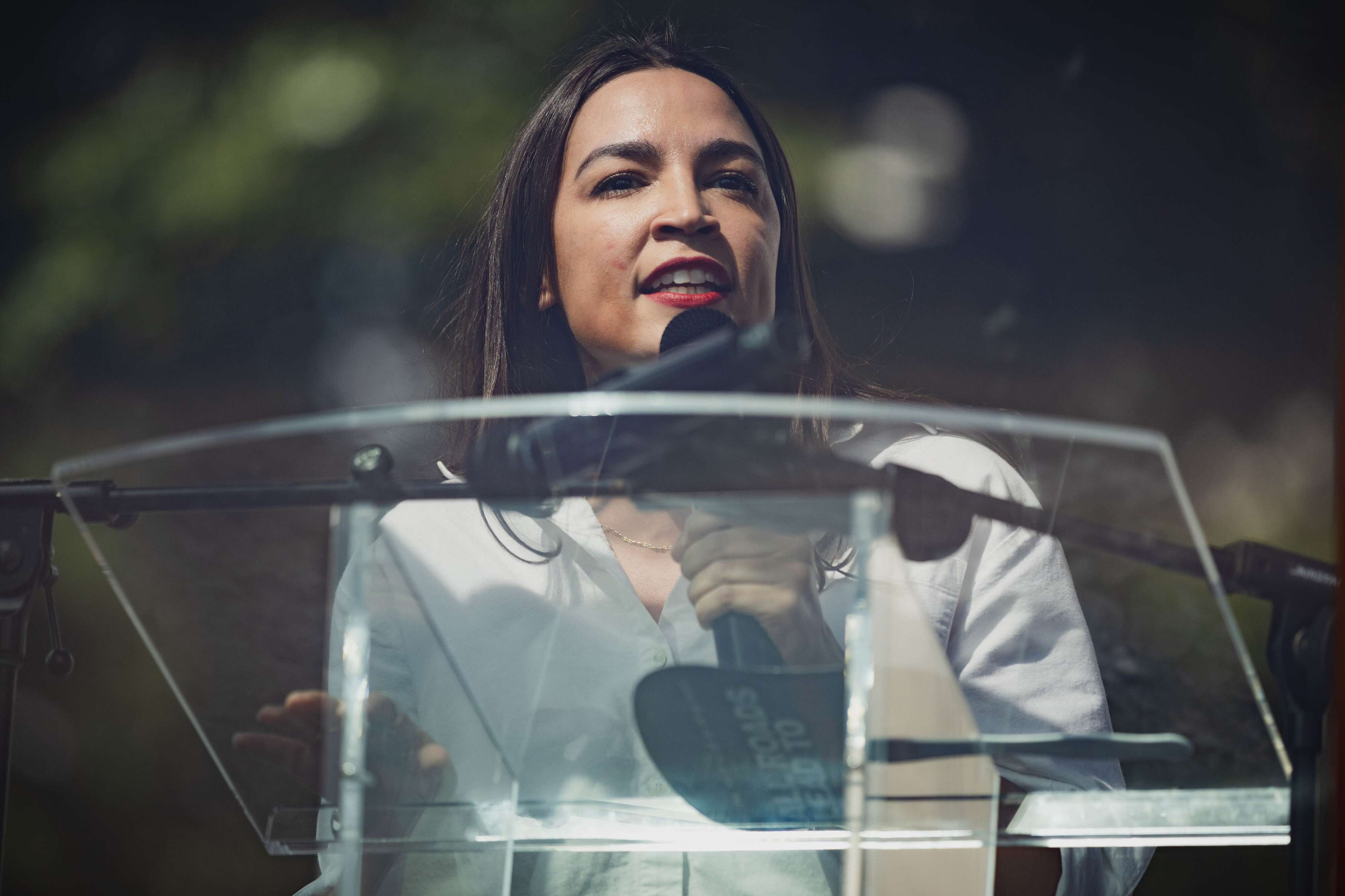 Alexandria Ocasio-Cortez joins thousands in Alabama voting rights rally