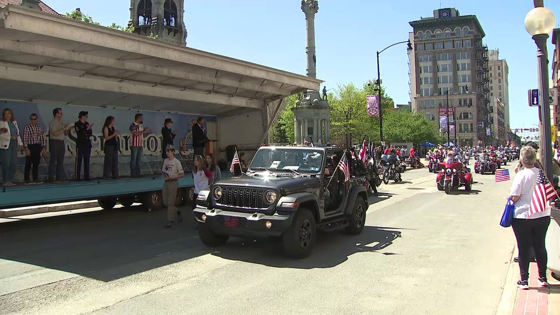Military legacy honored at Armed Forces Day parade in Scranton