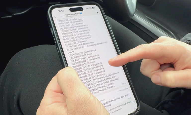 Robert paid £726 to skip the driving test waiting list. New laws mean ...