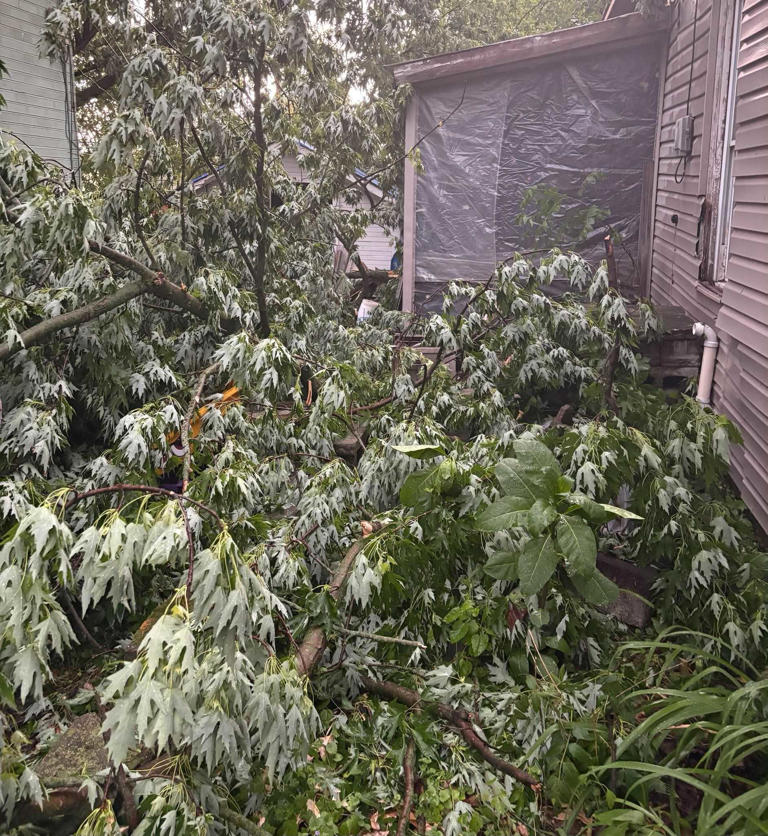 Photos: KETV viewers capture storms that brought large hail to western Iowa