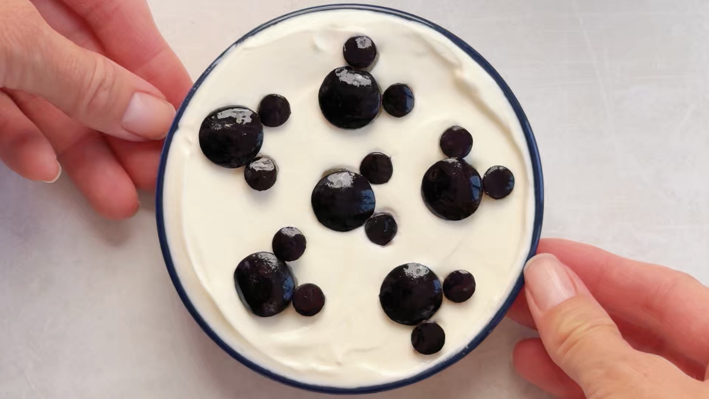 Mickey yogurt