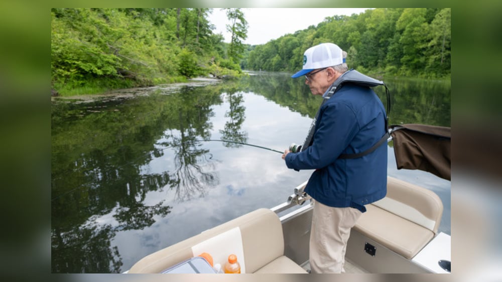 Governor visits state park to celebrate Inland Fishing Ohio Day