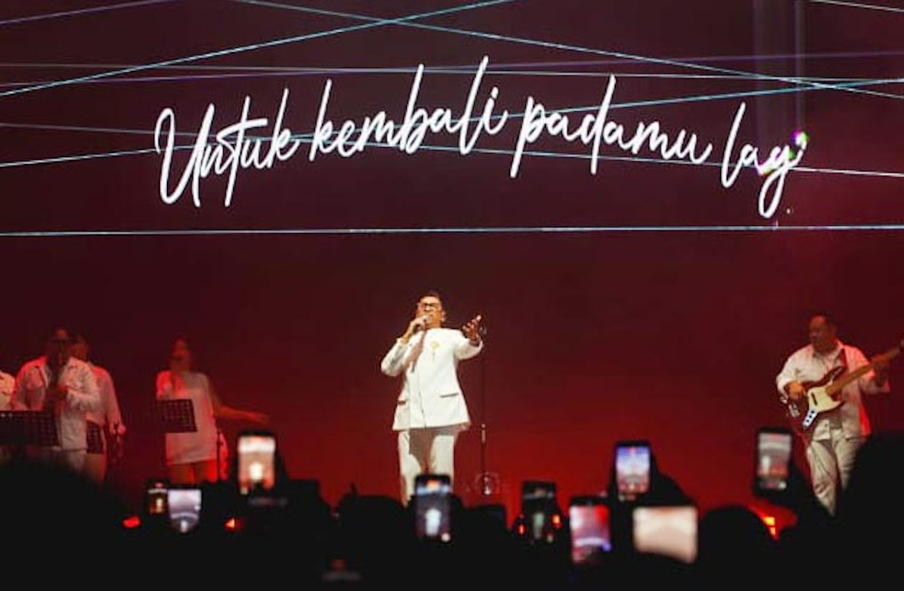 Sammy Simorangkir rayakan 20 tahun berkarya lewat konser penuh nostalgia