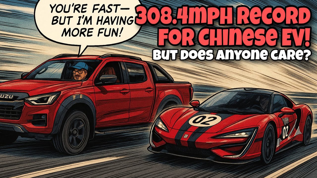 World’s fastest car is an EV – but driving this is more fun!